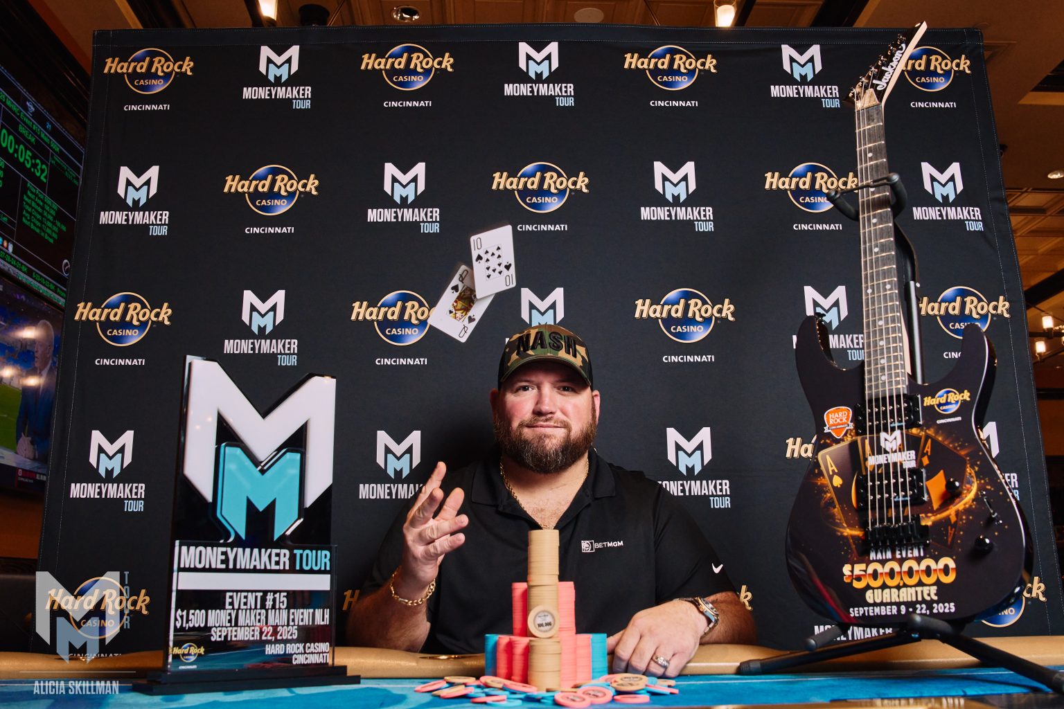 Shane Bissinger ($93,000) wins Event 15 in an icm deal $1500 Main Event ...